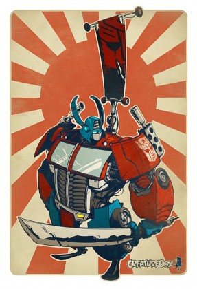 Robots Character Design and Illustration by CreatureBox