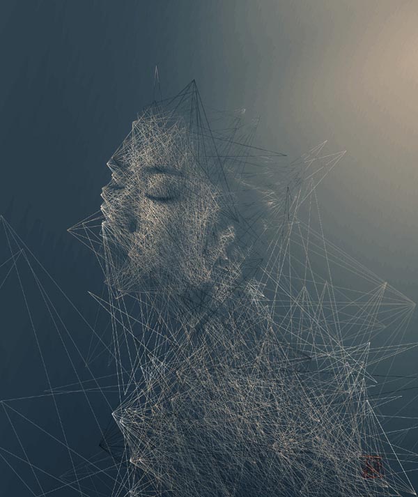 Forming and Fragmenting - Portrait Series by André Wee
