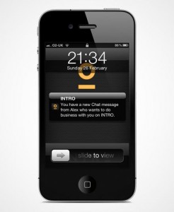 Intro iPhone app - UI Design by MayNinth
