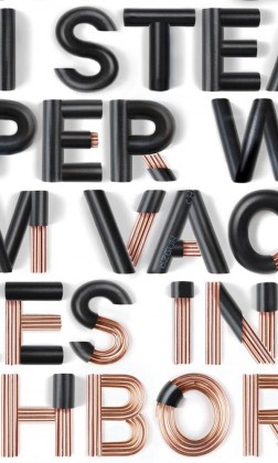 Typographic Headline for Wired Magazine by Sawdust