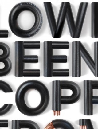 Typographic Headline for Wired Magazine by Sawdust