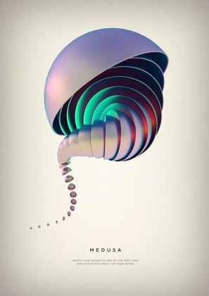 Digital Art Series: Revolved Forms by Črtomir Just