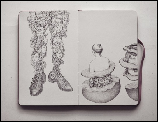 Outstanding Drawings and Sketches by Anton Vill