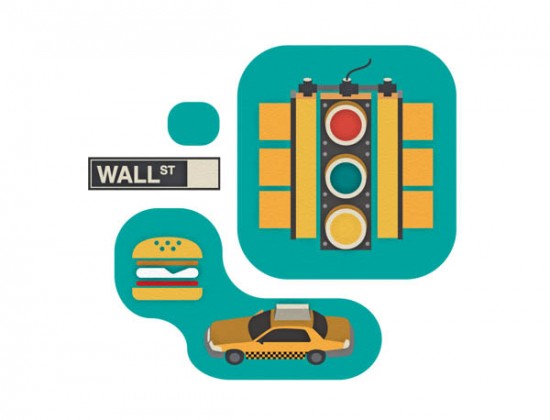 Editorial City Illustrations by Jing Zhang