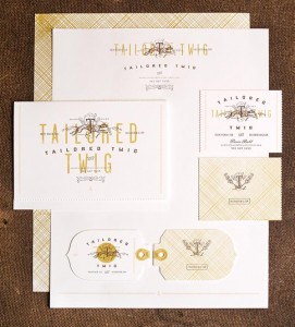 Tailored Twig - Printed Brand Design by Funnel