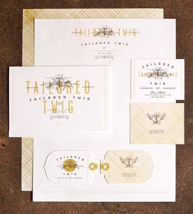 Tailored Twig - Printed Brand Design by Funnel