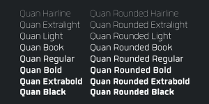 Quan Font Family by Typesketchbook