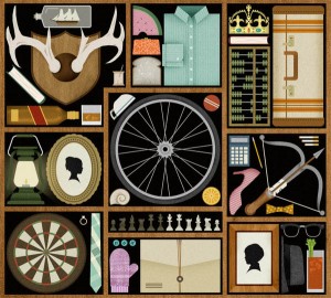 Illustrated Album Art by Jordan Gray for Folk-Pop Band Hidden Pictures