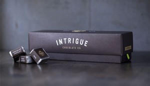 Intrigue Chocolate Co. - Branding by Jason Grube and Corianton Hale