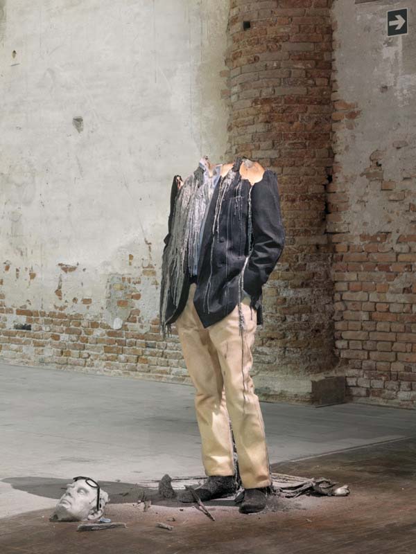 Ephemeral Sculptures Made of Wax by Urs Fischer