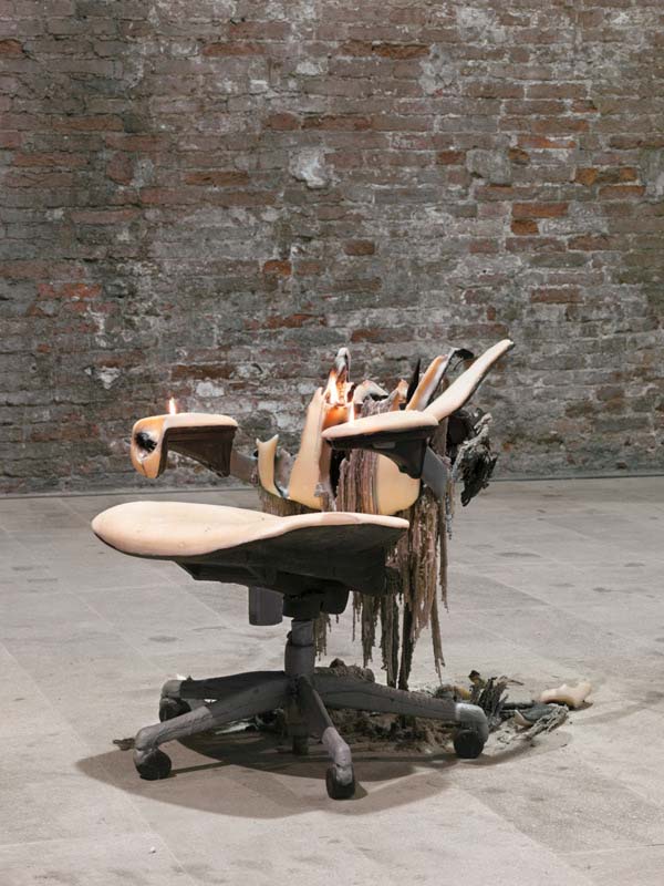 Ephemeral Sculptures Made of Wax by Urs Fischer