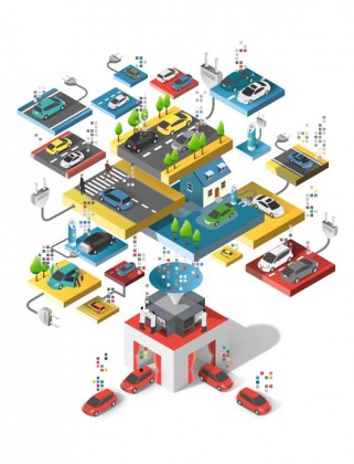 IBM Ad Illustrations by Jing Zhang