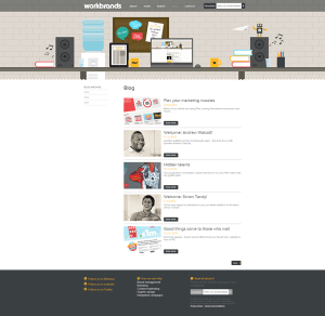 Workbrands - Nice Illustrated Website
