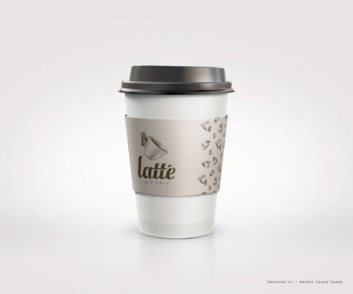 Latté Coffee Brand Identity by Daniel Lasso Casas