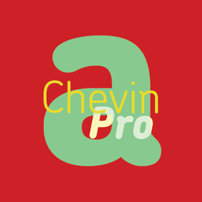 Chevin Pro - Contemporary Rounded Font Family by G-Type