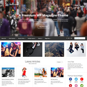 News Grid - WordPress Magazine Theme