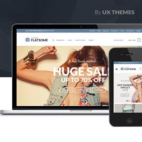 Flatsome Responsive WooCommerce Shop Theme