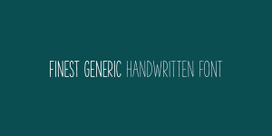 The Hand - Handwritten Font Family by La Goupil