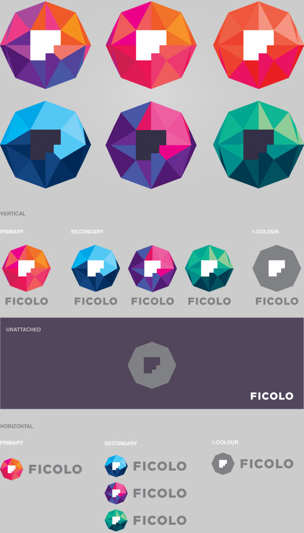 Ficolo Corporate Identity by Mikael Kivelä