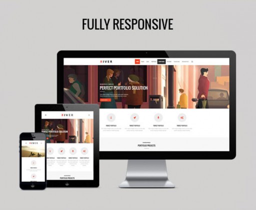 River WordPress Theme