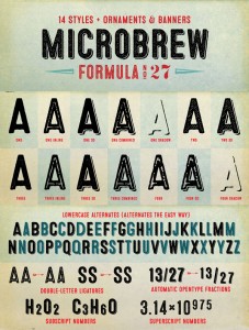 Microbrew Type Family