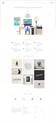 Quantum - Portfolio and Photography WordPress Theme