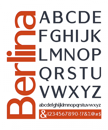Berlin - Free Fonts by Antonio Rodrigues Jr