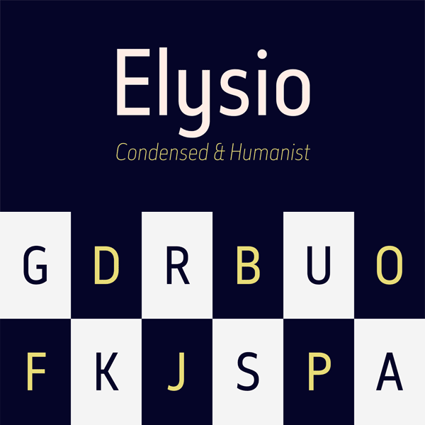 Elysio Font Family from Type Dynamic