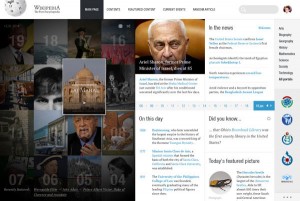 Wikipedia Redesign Concept