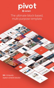 Pivot - Multi-Purpose Template with Variant Page Builder