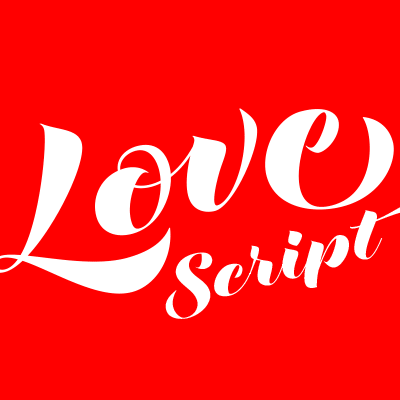 Love Script Typeface by Neil Summerour of Positype