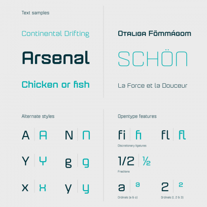 Aguda Font Family from Graviton