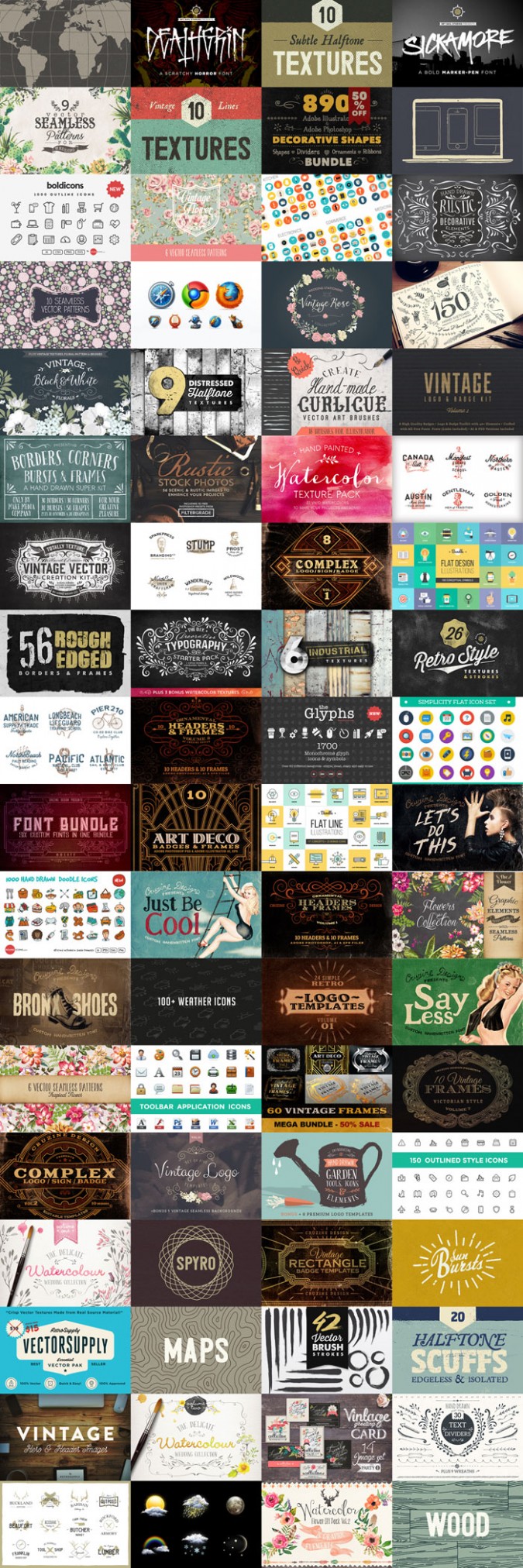 Download Big Bundle Vol. 3 from Creative Market