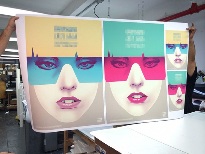 Lady Gaga Poster Illustration by Nook