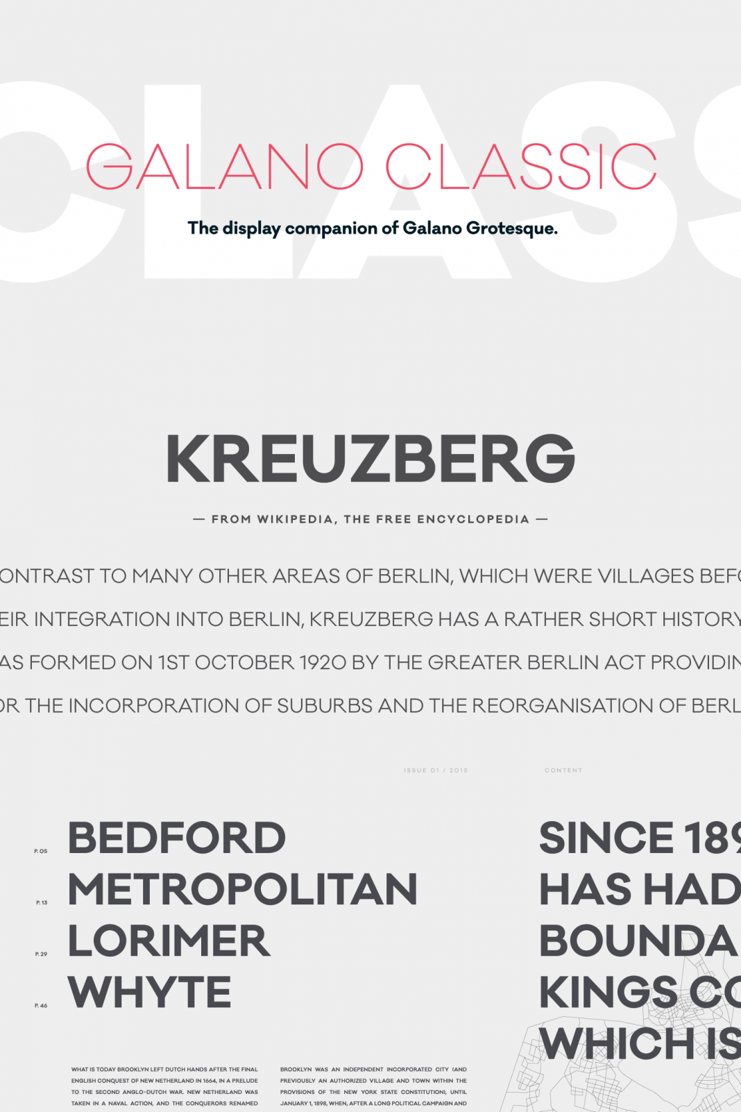 Galano Classic - Display Font Family