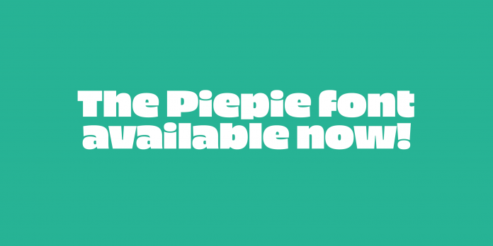 The Super Fat Piepie Typeface from Flat-it
