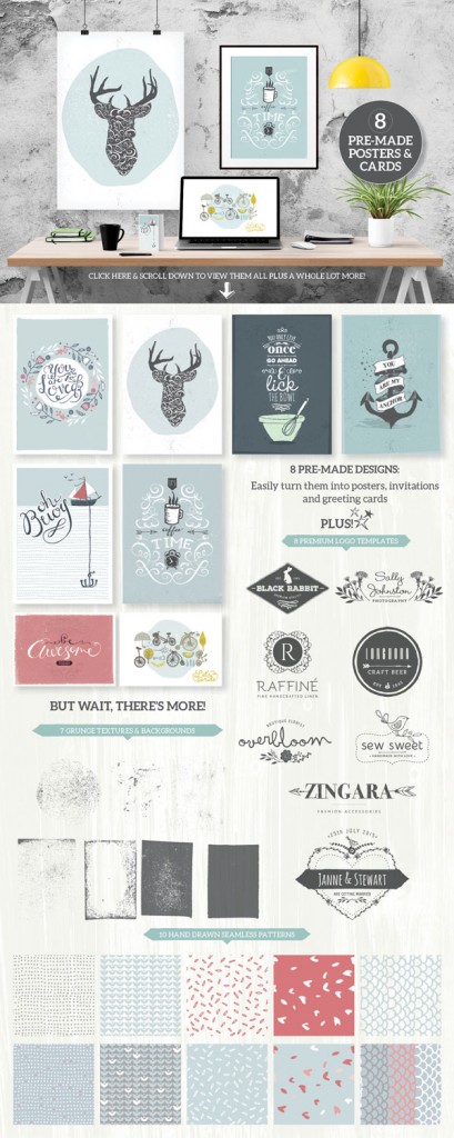 Hand Sketched Megapack for Designers