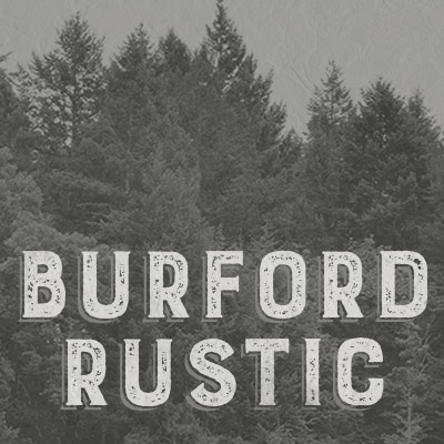 Burford Rustic - Weathered and Textured Type Family