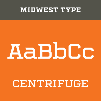 Centrifuge Font Family from Midwest Type