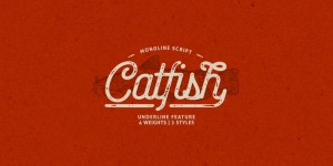 Catfish Font – Monoline Script Typeface with a Classic Touch