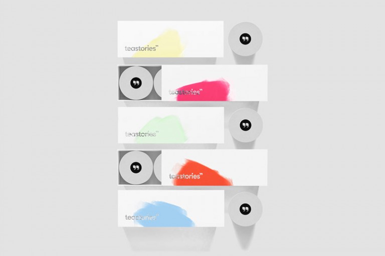 Teastories Branding and Packaging Design by Anagrama