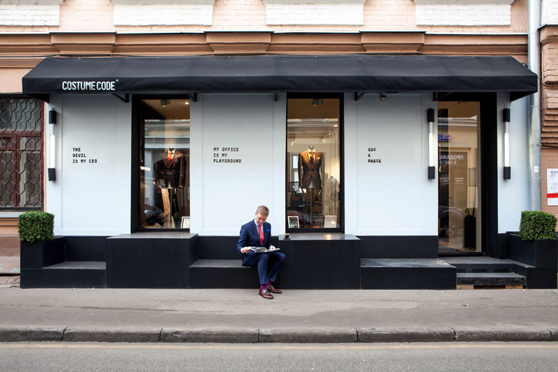 Costume Code – Tailor Shop Branding by The Bakery