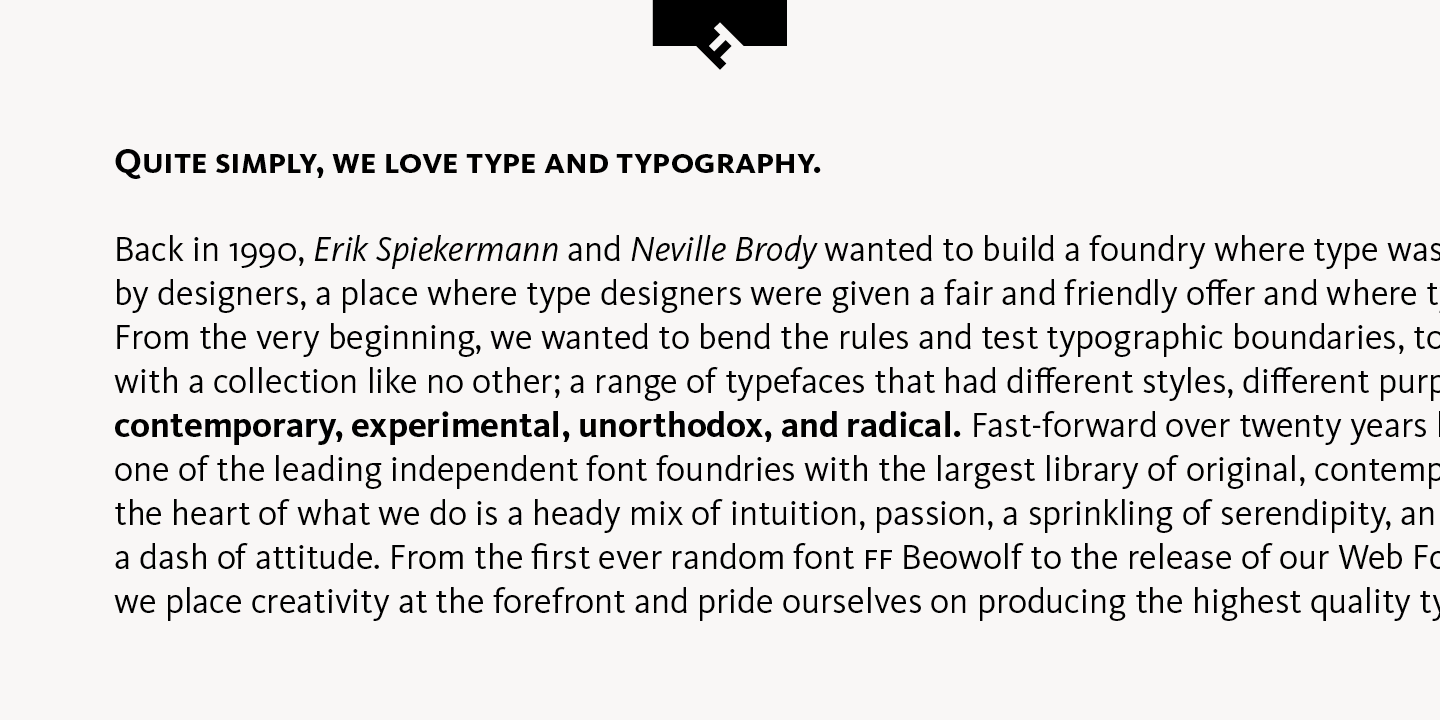 Download FF Kievit from FontFont