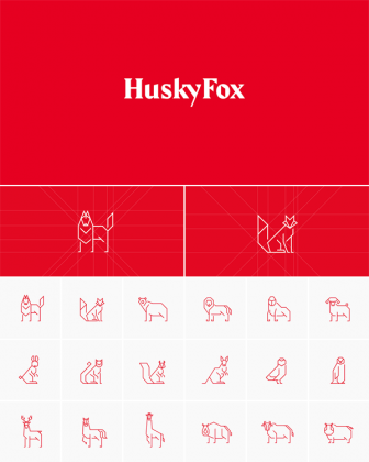 HuskyFox Branding Made in Seoul, Korea