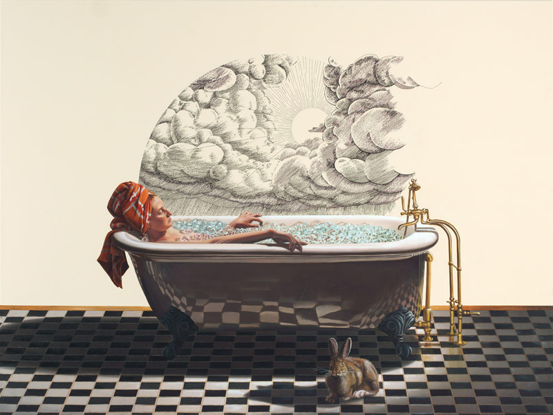 Julia Faber at Gallery Lisabird Contemporary in Vienna, Austria