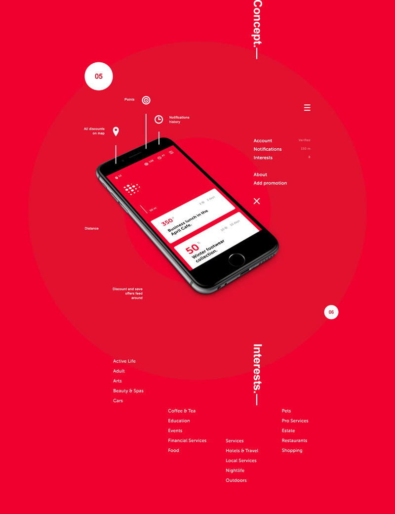 Deals App – UI/UX Design by m—2—h