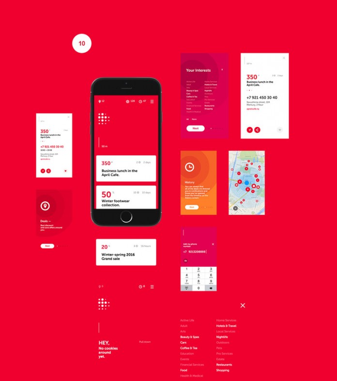 Deals App – UI/UX Design by m—2—h