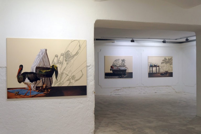 Julia Faber at Gallery Lisabird Contemporary in Vienna, Austria