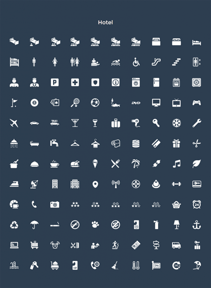 Squid Ink Solid Icon Pack
