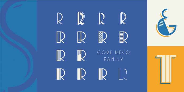 Core Deco – Art Deco Fonts